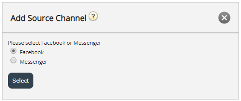 Adding a Facebook Source | Puzzel Help Centre